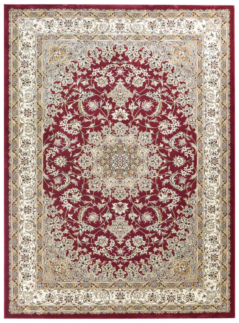 Alice High Density Turkish in Red Rug – Cheapest Rugs Online