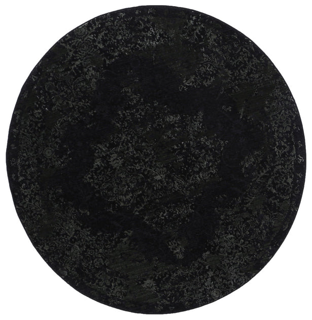 Brooklyn Distressed Medallion Emerald In Green Round Rug – Cheapest ...