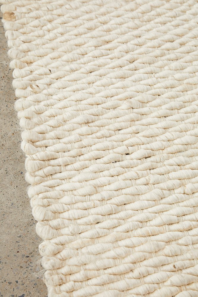 HIVE Modern Style In White : Runner Rug – Cheapest Rugs Online