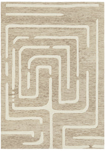 Summit Maze Linen Rug – Cheapest Rugs Online