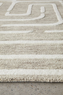 Summit Maze Linen Rug – Cheapest Rugs Online