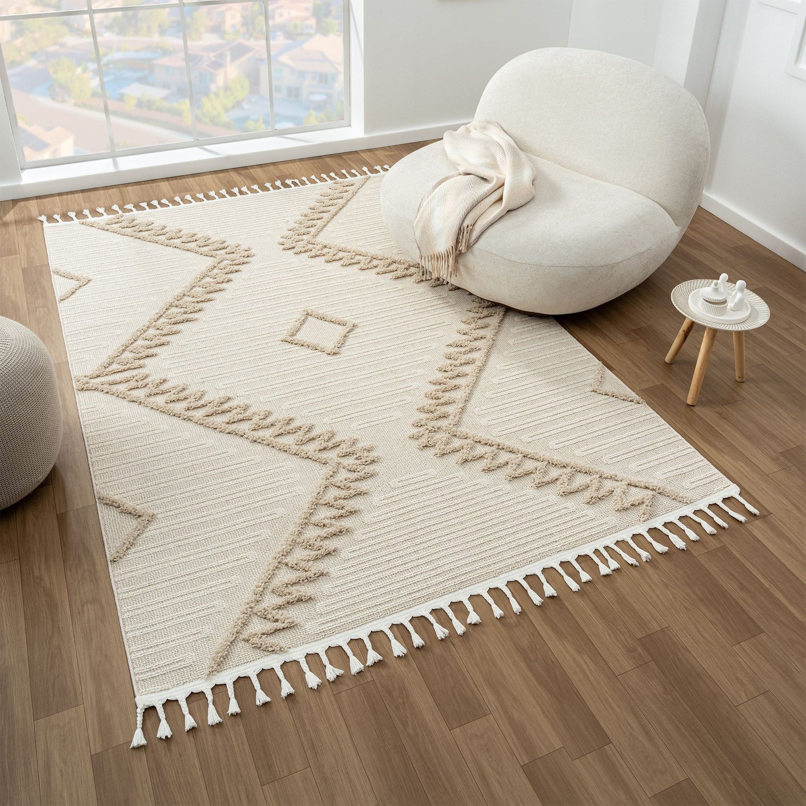 Cottage 545 in Taupe Rug – Cheapest Rugs Online