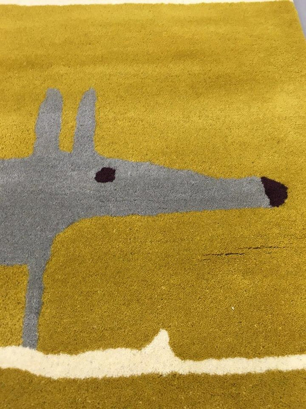 Scion Mr Fox Rug Mustard 25306 – Cheapest Rugs Online