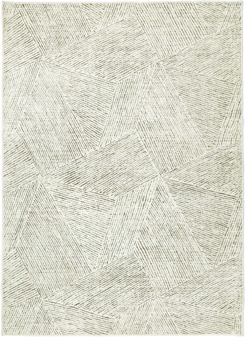 Alpine Neutral Geometric In White Rug – Cheapest Rugs Online