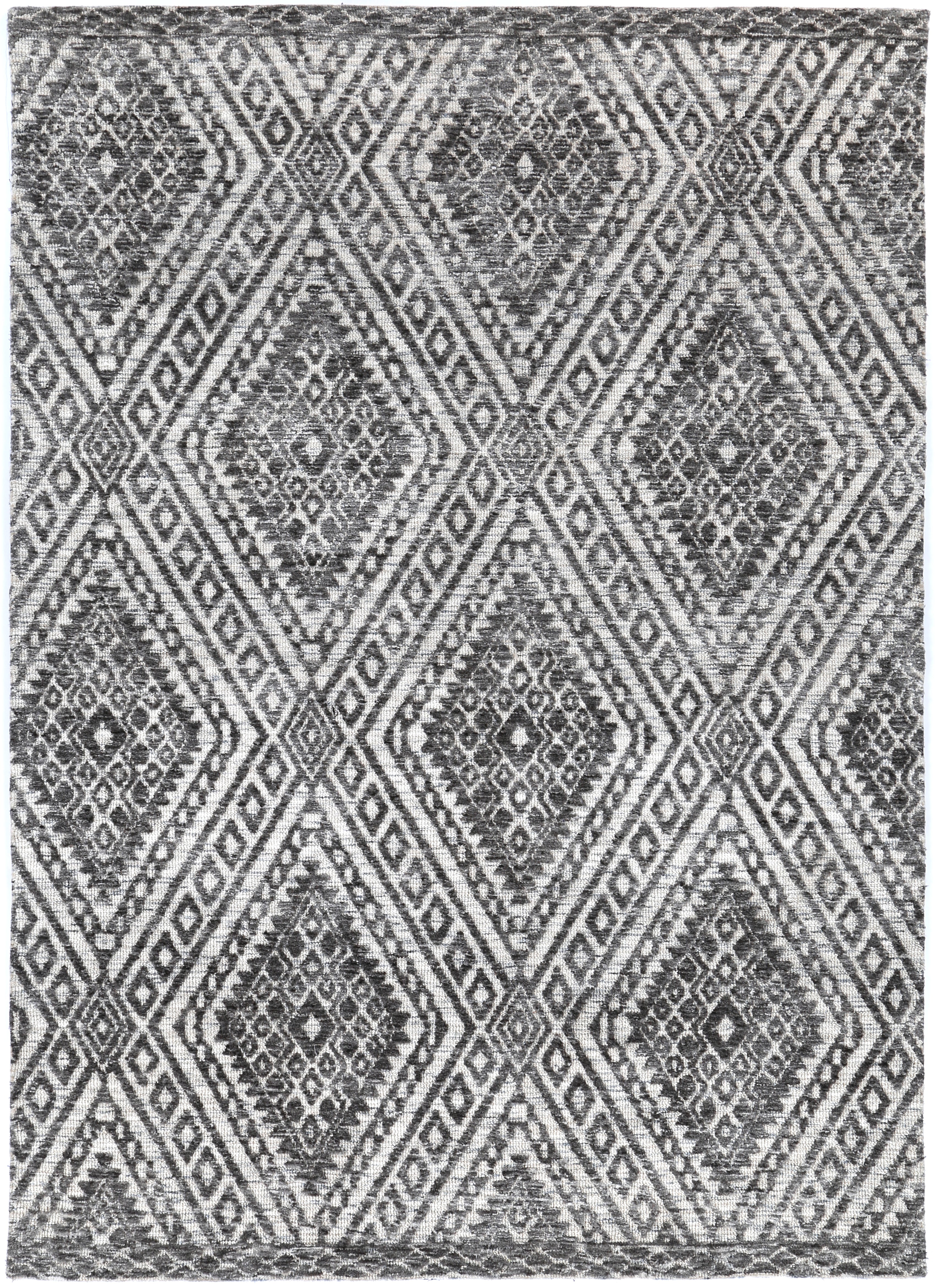 Ambarsar Majitha Blend In Charcoal & Beige Rug – Cheapest Rugs Online