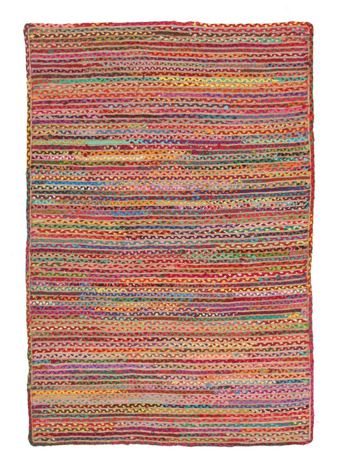 Jute Braid Rug In Rainbow – Cheapest Rugs Online