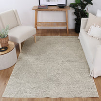 Alpine Neutral Geometric In White Rug – Cheapest Rugs Online
