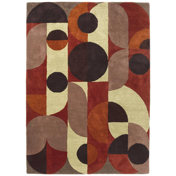 Brink And Campman 95203 Decor In Cosmo Red Pale Green Rug – Cheapest ...