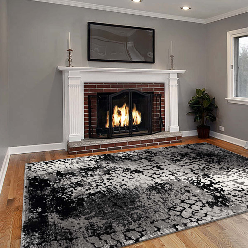 Boston 2912 in Grey Rug – Cheapest Rugs Online