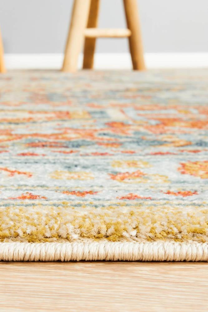 Legacy in Blue and Multi Coloured Rug – Cheapest Rugs Online