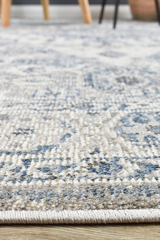 Menara 320 in Blue & Light Grey Rug – Cheapest Rugs Online