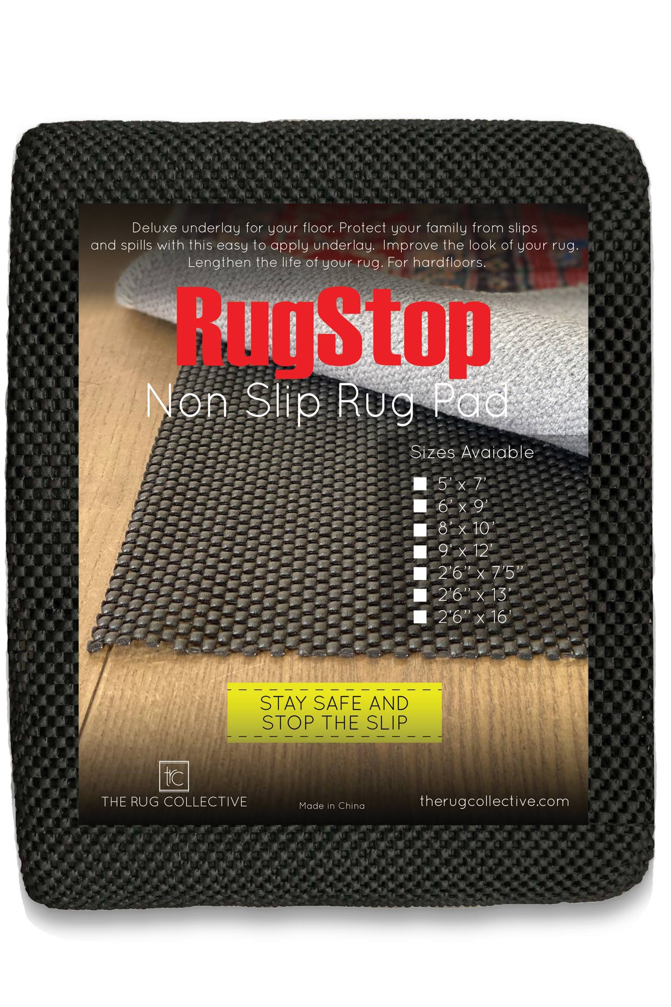 Anti Slip RugStop Pad For Hard Surfaces, Wooden & Tiled – Cheapest Rugs ...