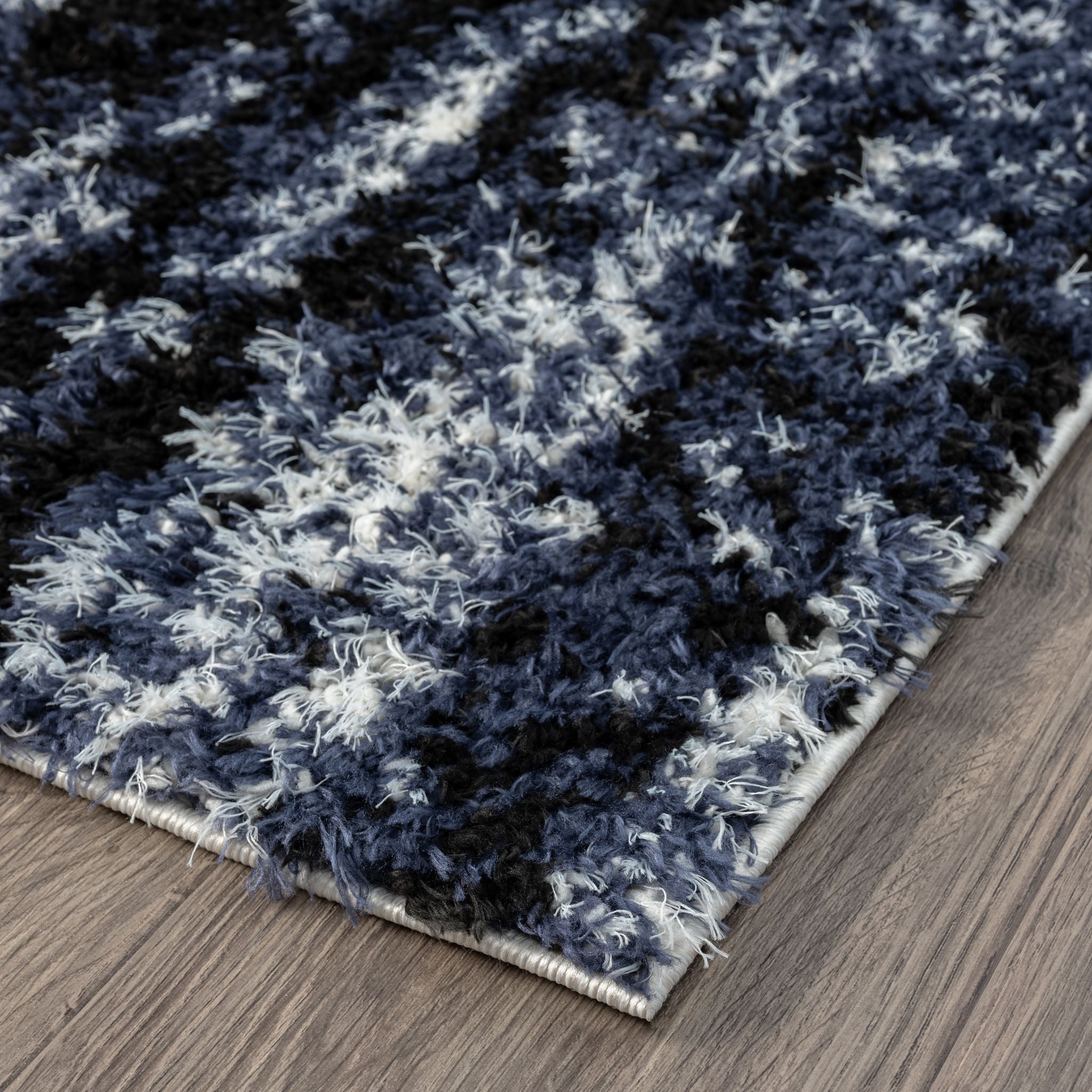 Plushy 386 Lava In Navy Rug – Cheapest Rugs Online