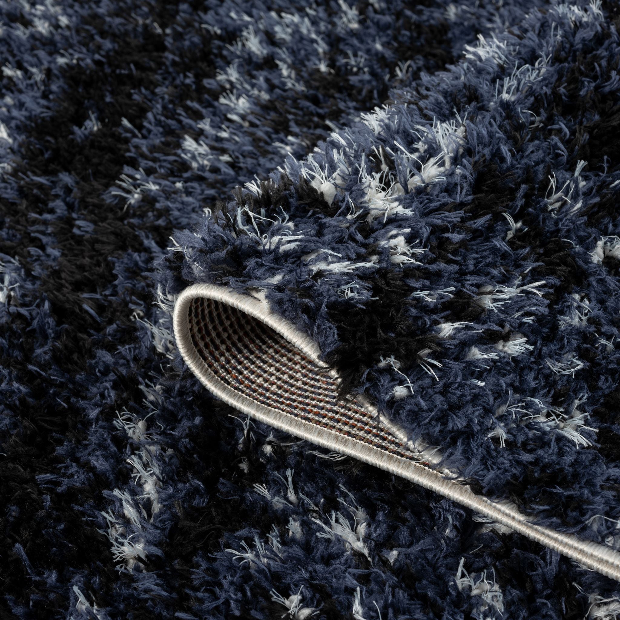 Plushy 386 Lava In Navy Rug – Cheapest Rugs Online