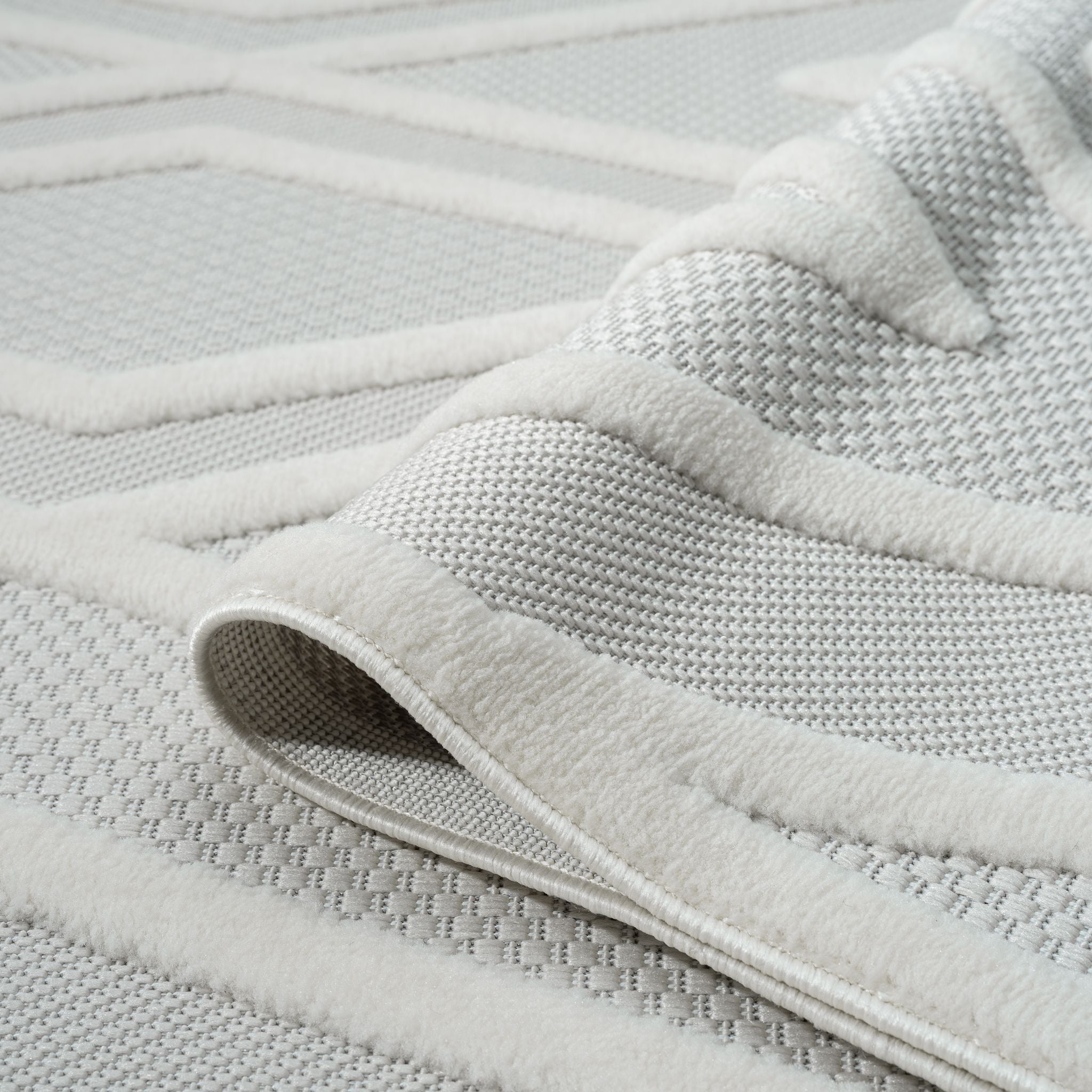 Calm 418 Frost In White Rug – Cheapest Rugs Online